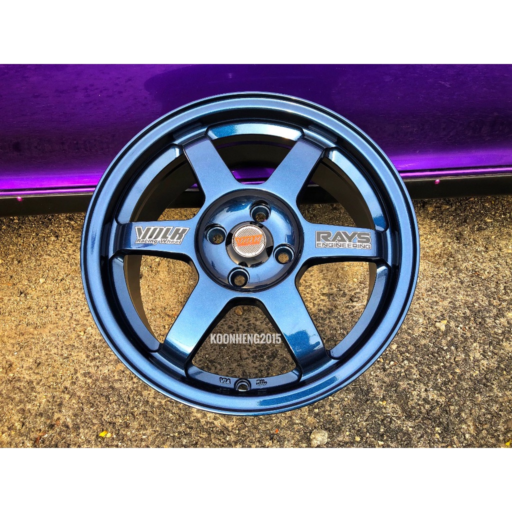 AUTO OPTIONS Wheels Thailand TE37 Sport Rim Set 16x7J - READY STOCK ...