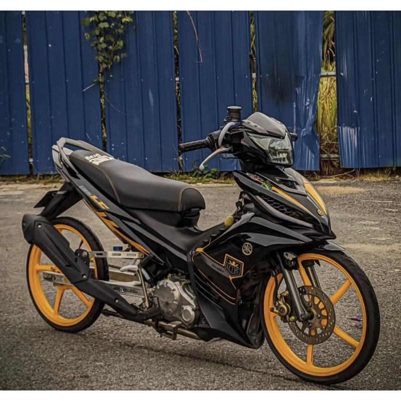 COVER SET LC135 V1/V2/V3/V4/V5/V6/V7 CUSTOM Hitam Kuning Bumblebee/Red ...