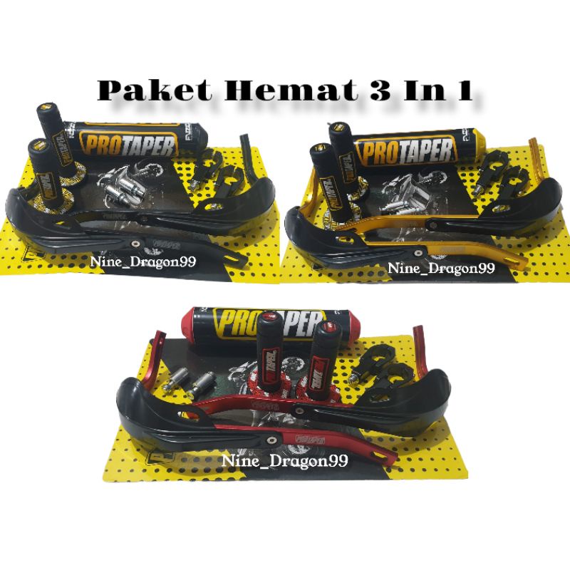 Protaper Handguard Package + Foam Handlebar Cross + Protaper Grip ...