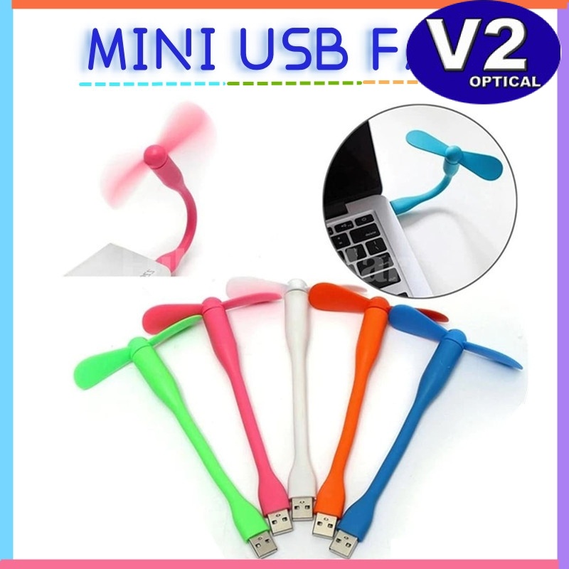 (1PC) Fashion Portable Flexible Mini USB Fan Bendable Removable Gadgets ...