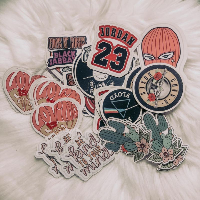 Die Cut stickers ( Random designs ) | Shopee Malaysia