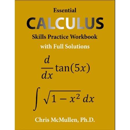 Chris McPure - Essential Calculus Skills Practice Workbook with Full Solutions | Shopee Malaysia