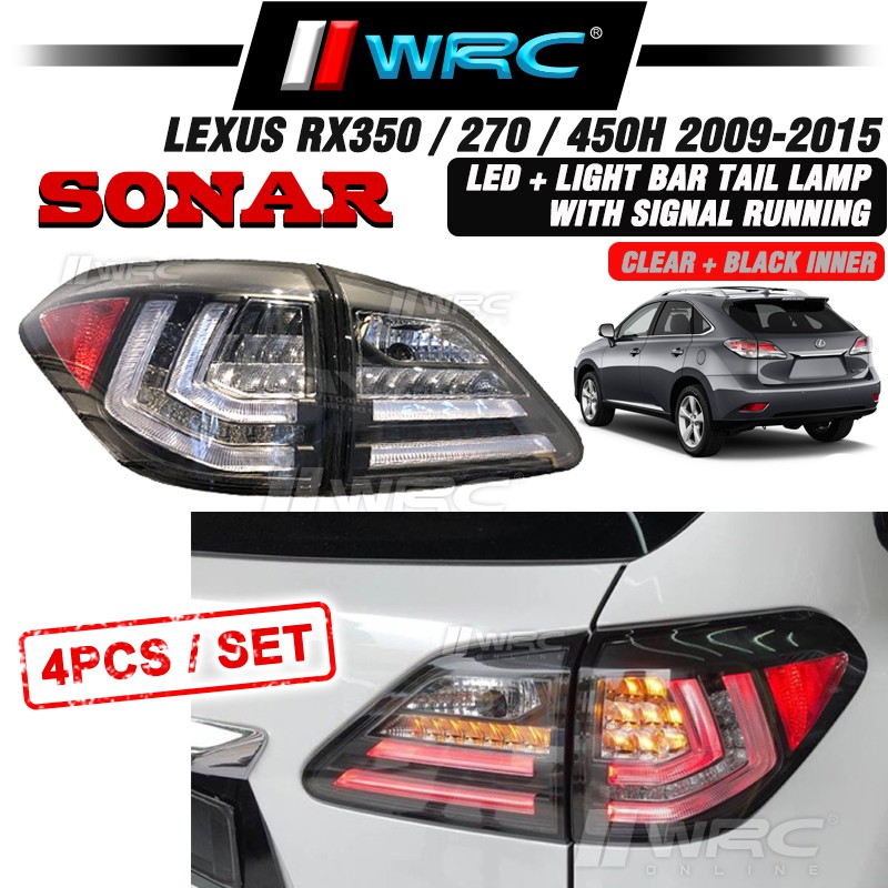 Sonar Lexus / Harrier RX350 /RX270 / RX450H 2009 - 2015 Led + Light Bar ...