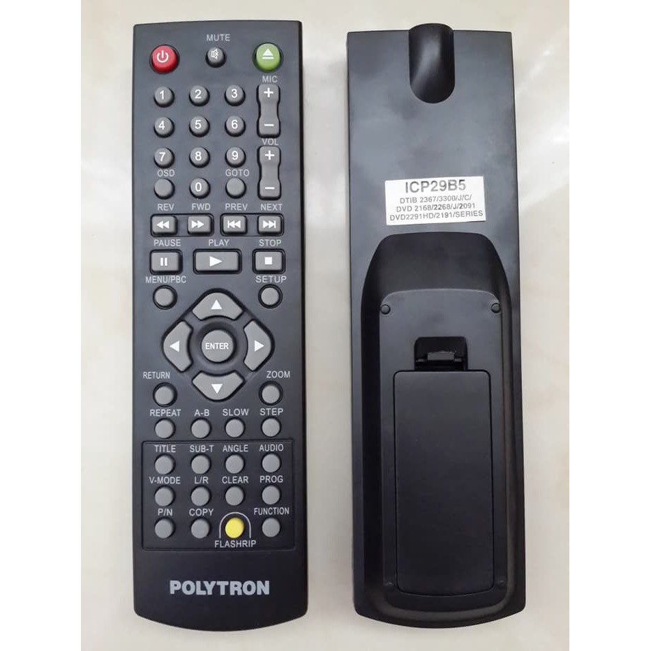 Original Polytron DVD Remote / Remote DVD product Guaranteed to be good ...