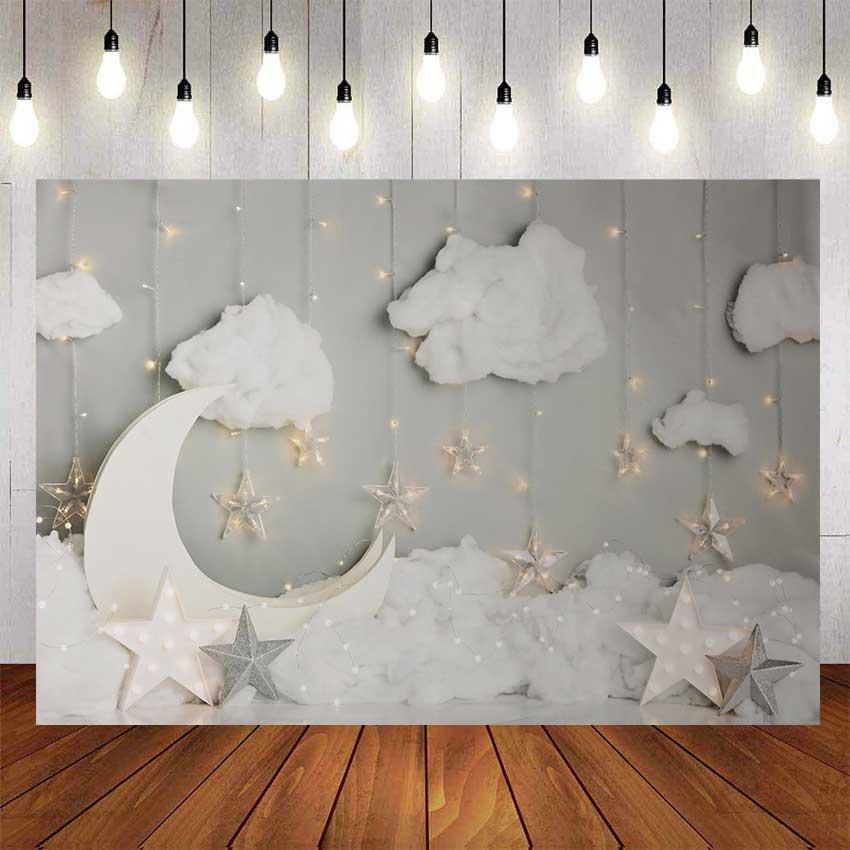 Newborn Baby 1st Birthday Party Backdrops Twinkle Twinkle Little Star ...