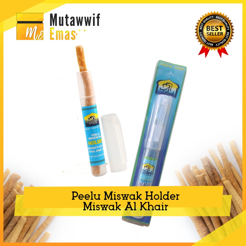 Peelu Miswak Holder For Miswak AL KHAIR kayu sugi | Shopee Malaysia