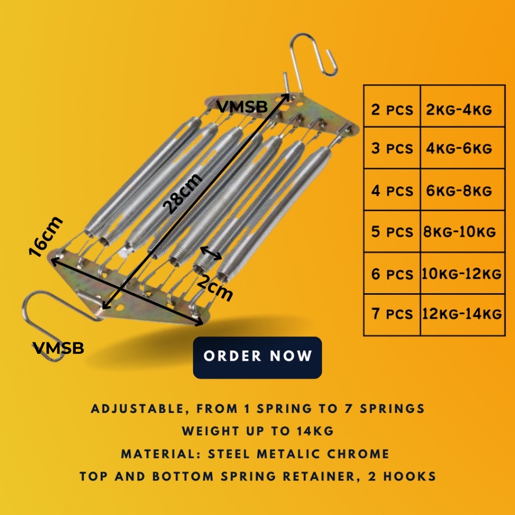 Original Baby Cradle Spring Accessories Adjustable 5 7 spring sarung ...