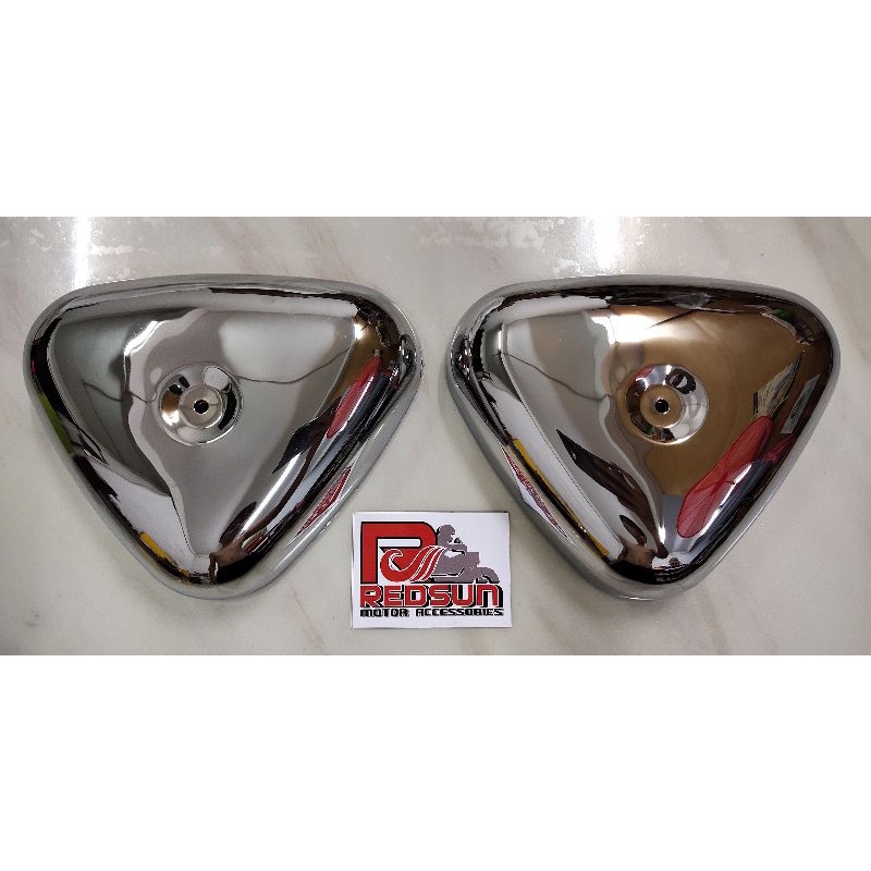 Cover Engine Chrome Modenas Jaguh Virago Vulcan | Shopee Malaysia
