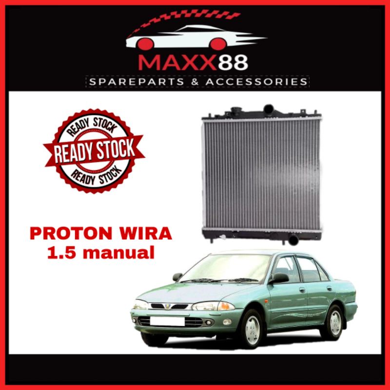 PROTON WIRA 1.5 MANUAL RADIATOR 2ply | Shopee Malaysia