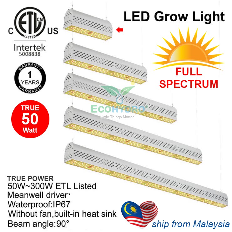 🔥True 50W LED Grow Light Advance Grower Series Full Spectrum Sun Light ...