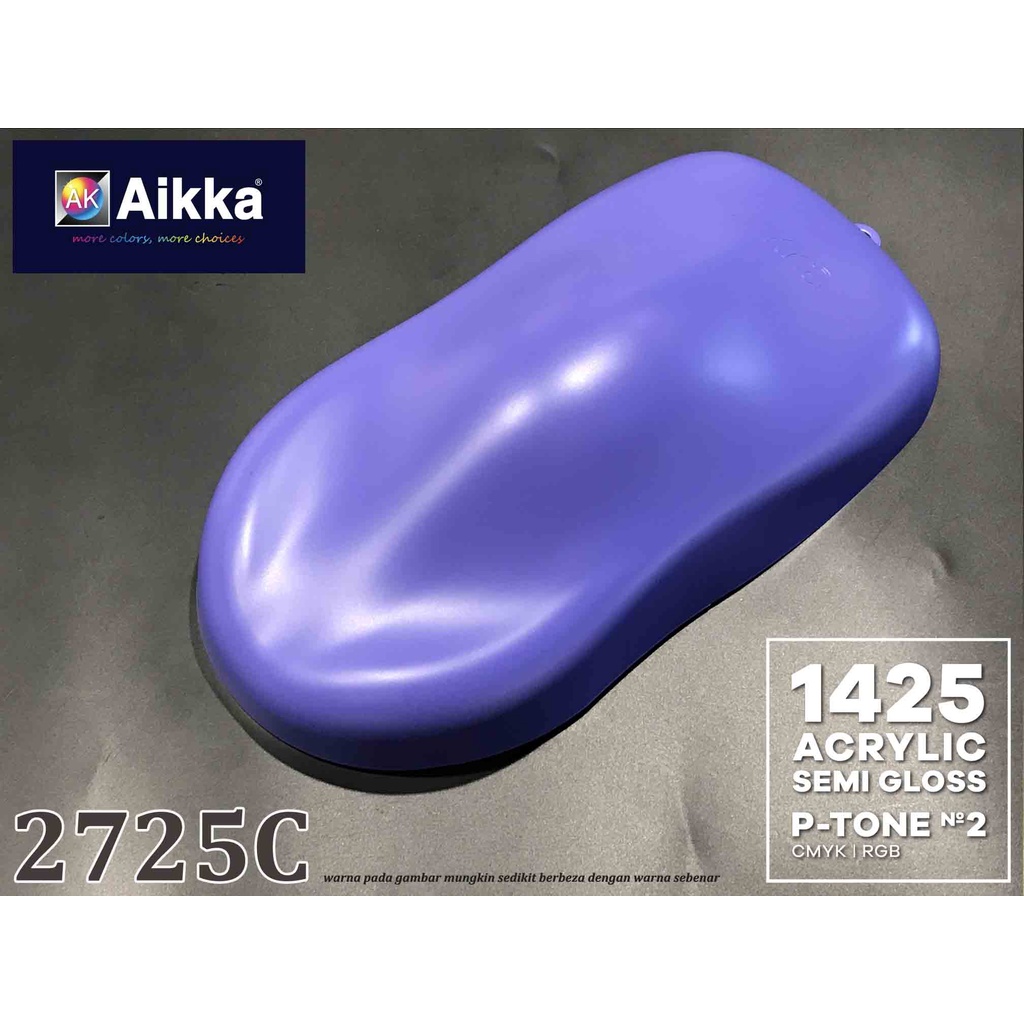 AIKKA Paint PANTONE Colour 2725C / 1425 ACRYLIC SEMI GLOSS PAINT ...