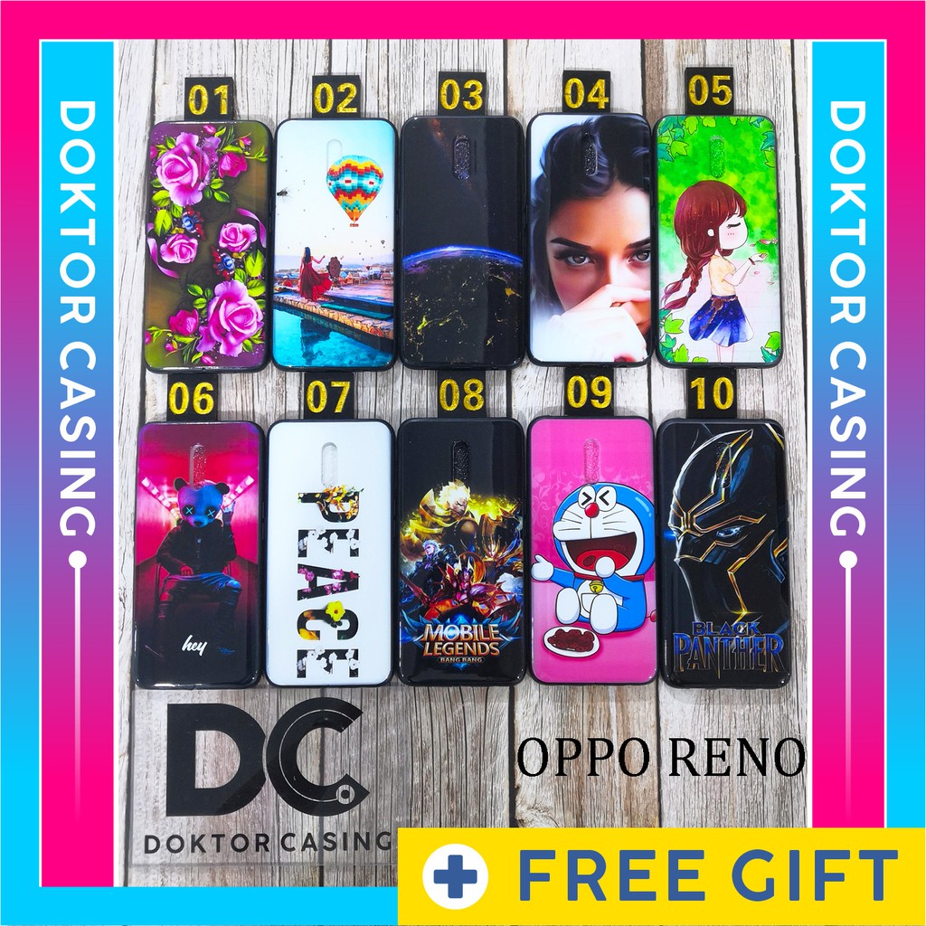 OPPO RENO CASING*READY STOCK 🔥 FREE CABLE EACH PURCHASE 🔥🔥 NEW DESIGN ...