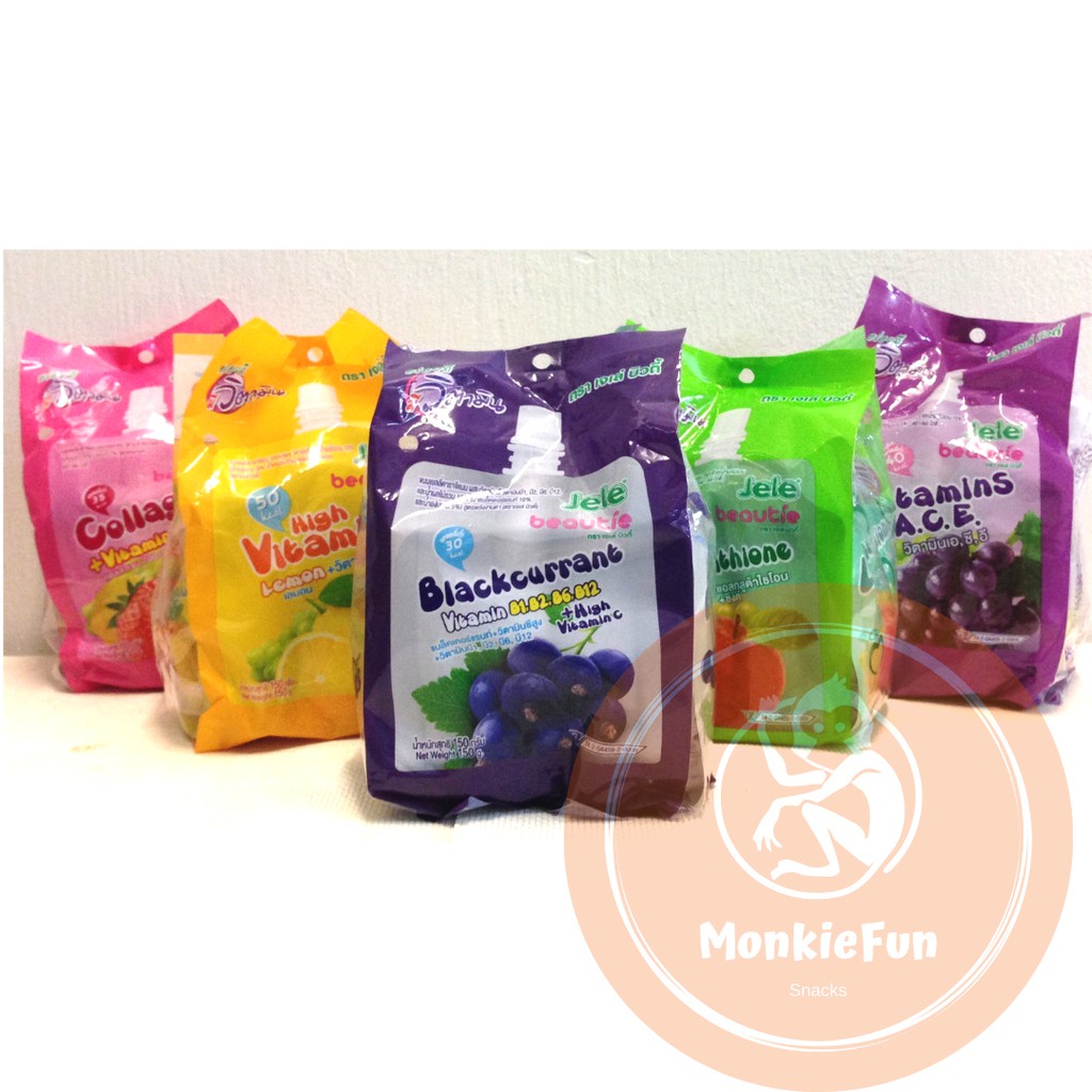 Thai Jele Beautie Collagen 150g Halal Collagen Thai Drinks Thai Snack ...