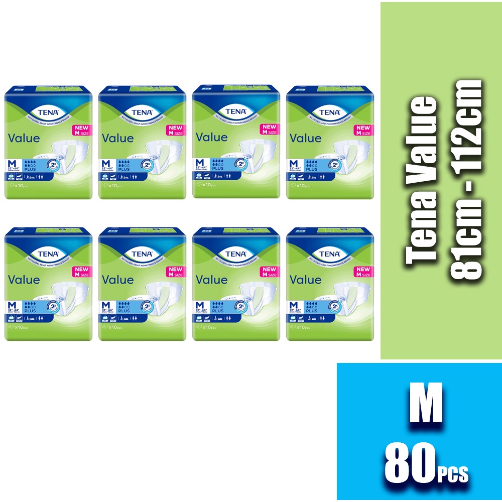 Tena Value M10 (8 packs) | Shopee Malaysia