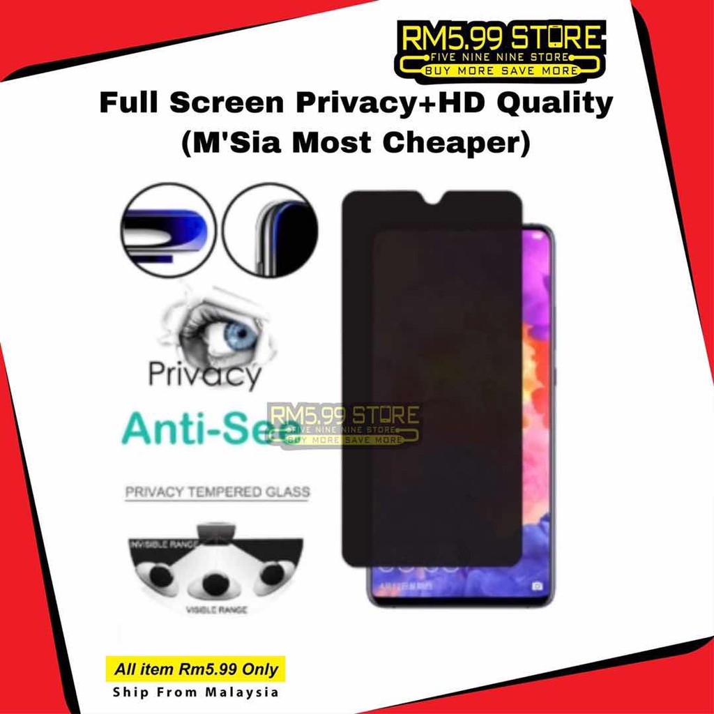 (Privacy+HD)Oppo Reno A79 A58 A18 A38 A57 2 2F A78 10x/F11 Pro/A9 A5 20 ...