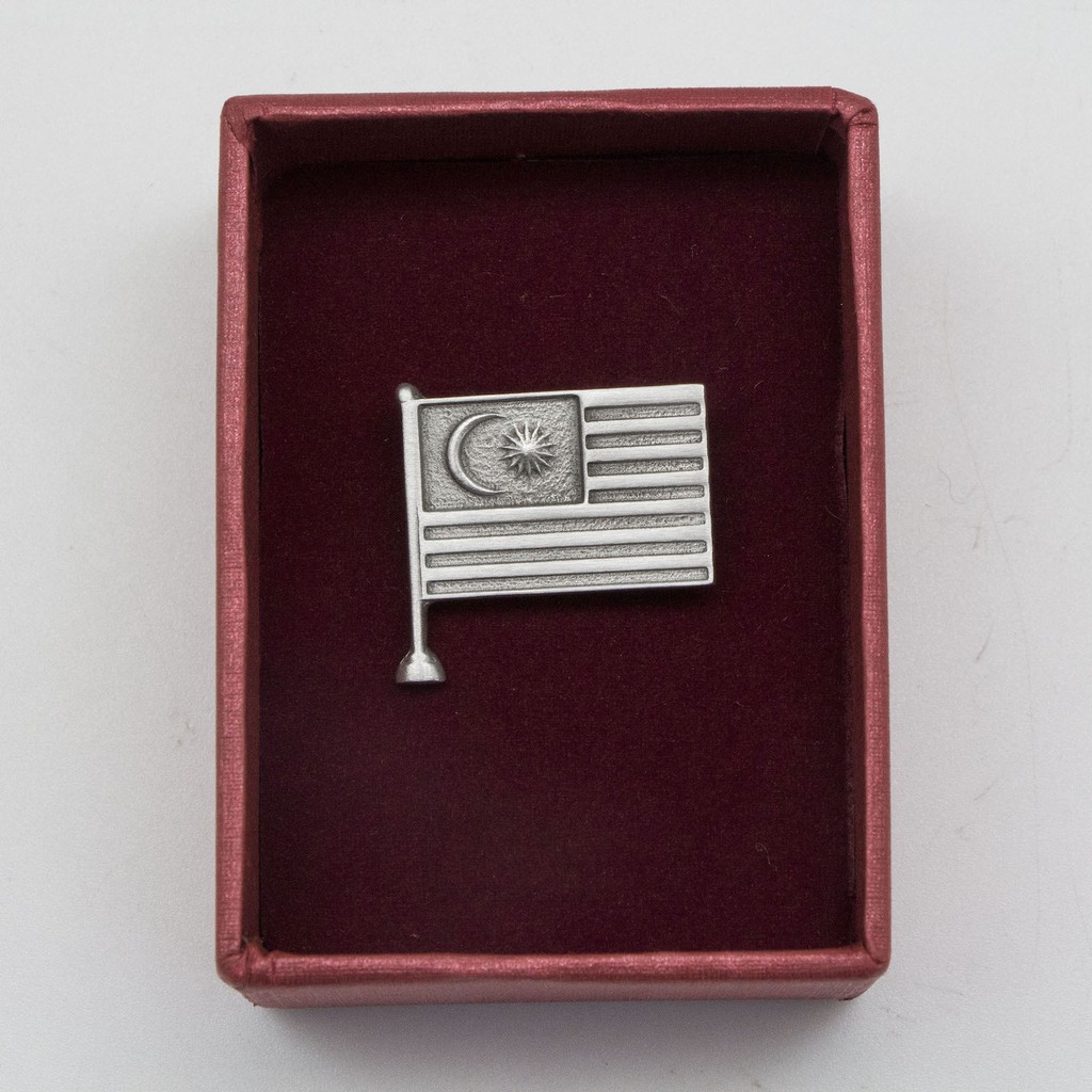 KL Pewter [856] Flag of Malaysia | Brooch | Shopee Malaysia