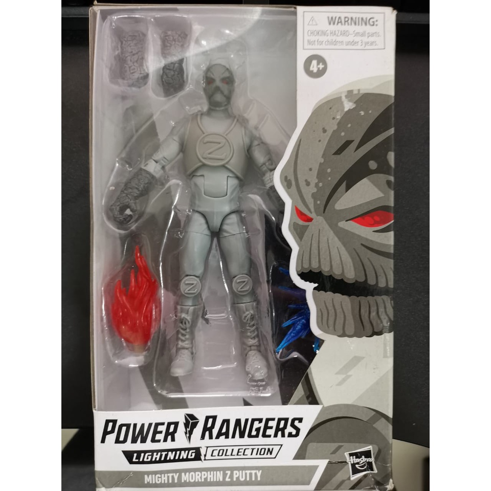Power Rangers Lightning Collection MIGHTY MORPHIN Z PUTTY/ Blue ranger ...