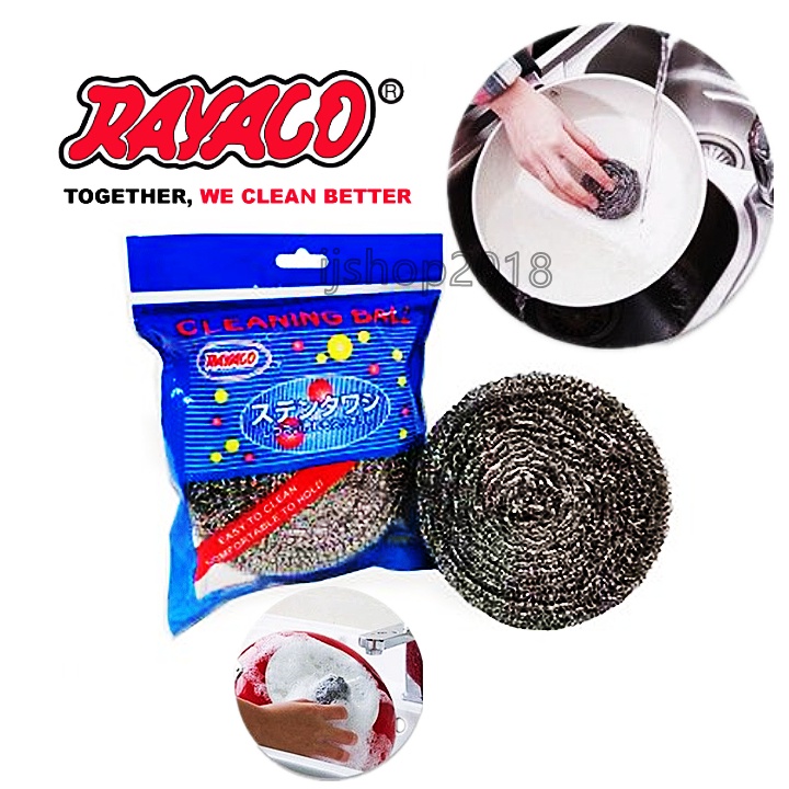 Rayaco Stainless Steel Cleaning Ball Steel Ball Dish Kitchen Washing ...