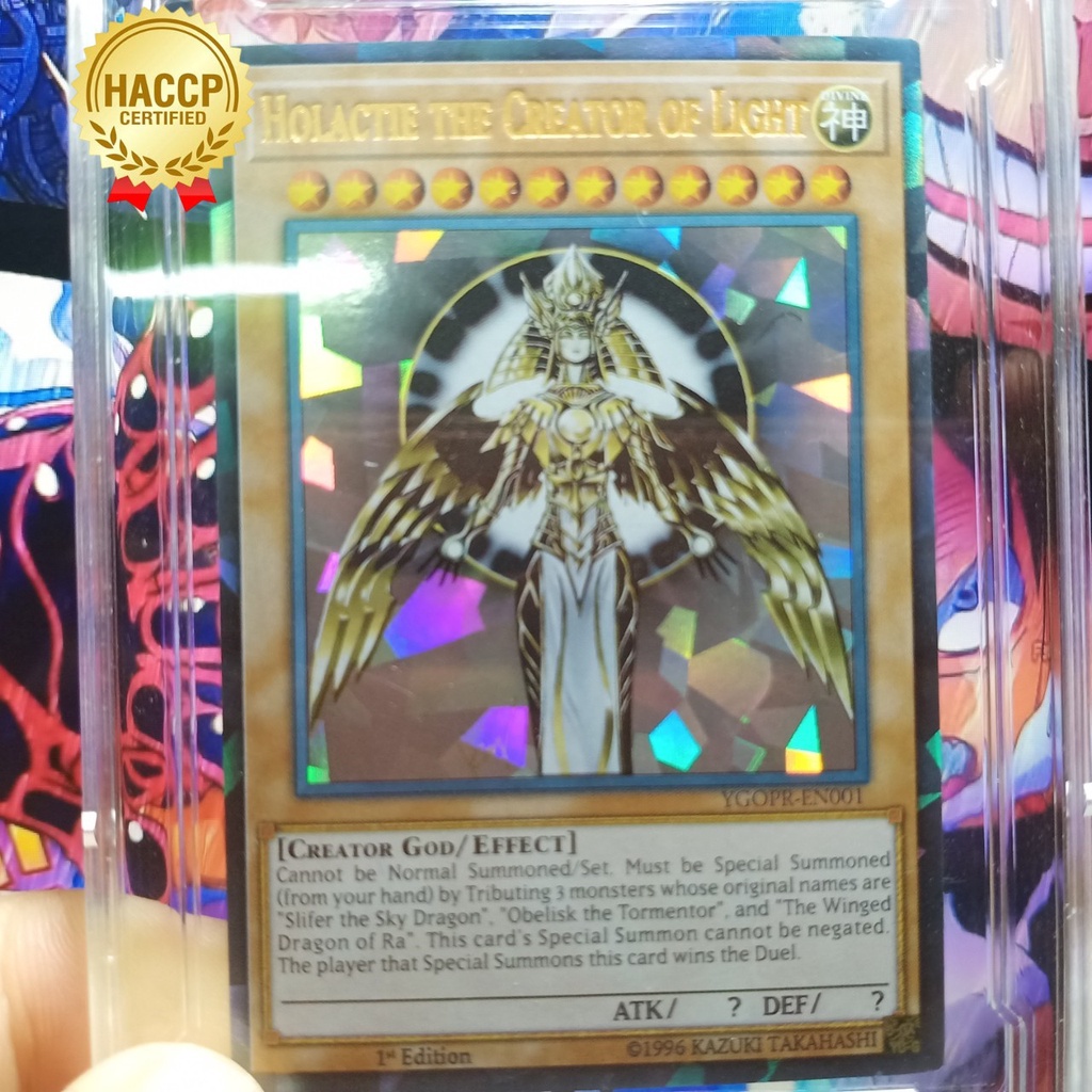 Yugi Muto card Holactie the creator of light Creative God of light ...
