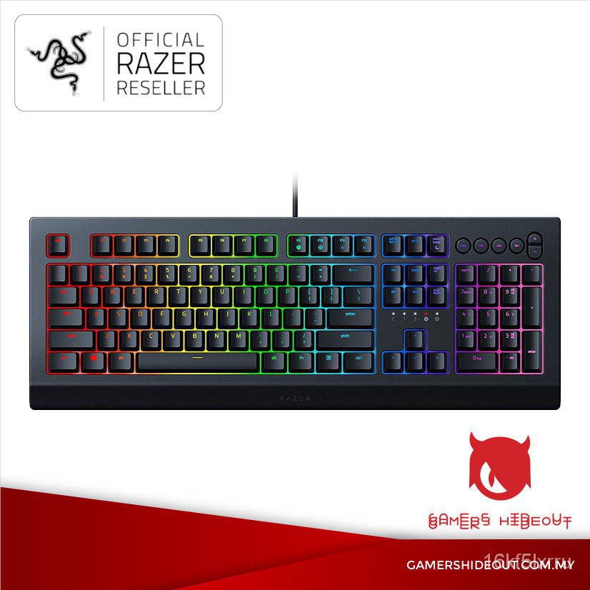 Razer Cynosa V2 Coma RGB Backlit Membrane Gaming Keyboard kUaH | Shopee ...