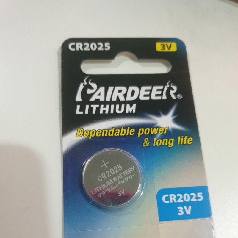 Battery Remote kereta (Produa Bezza, Myvi, Honda City) CR2025 PAIRDEER ...