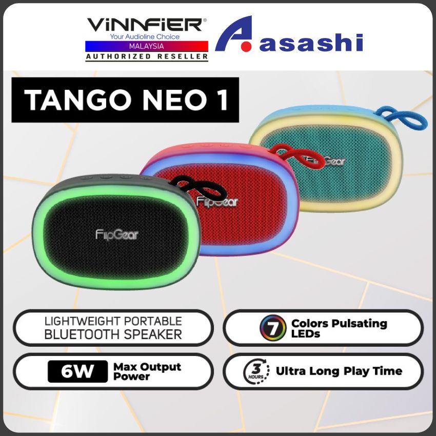Vinnfier Tango Neo 1 Lightweight Portable Bluetooth Speaker with FM ...