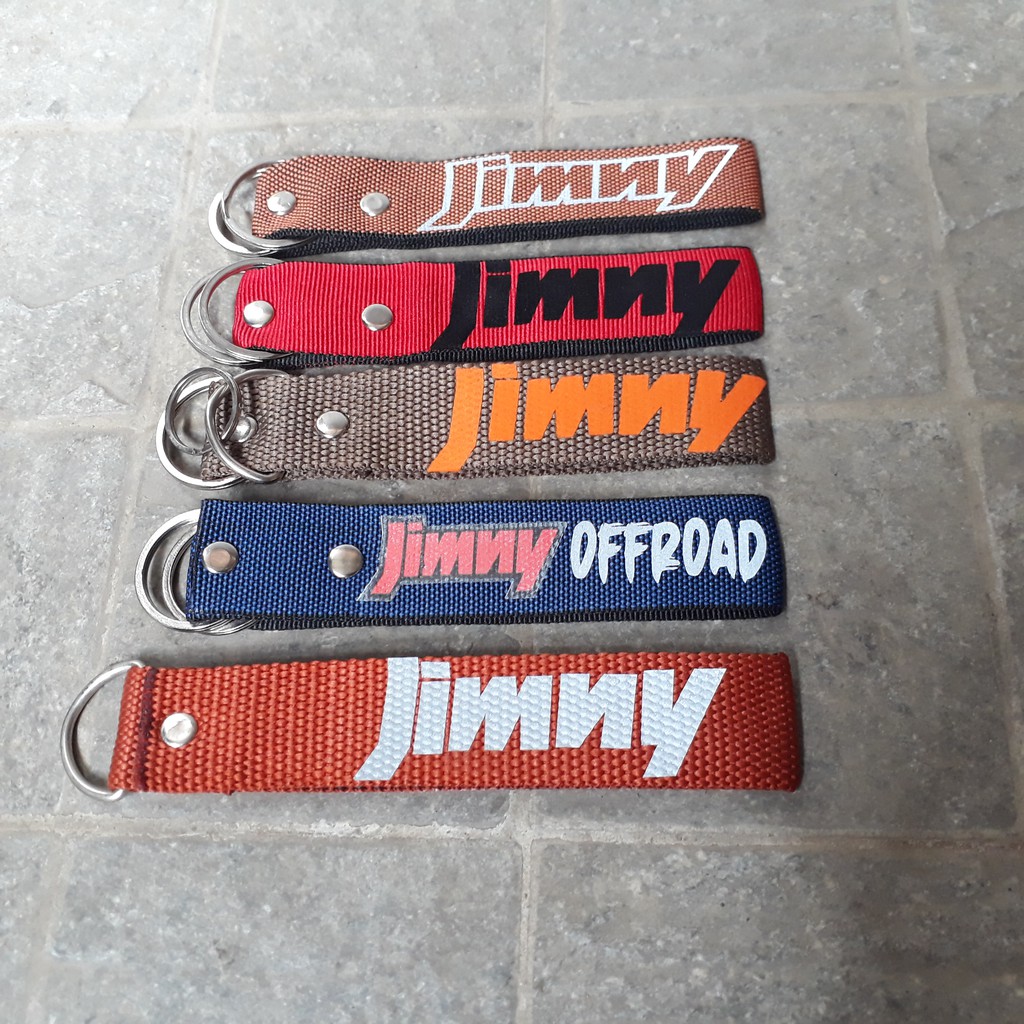 GANTUNGAN Azetc - Suzuki Jimny 4X4 Offroad Webbing Strap Keychain ...
