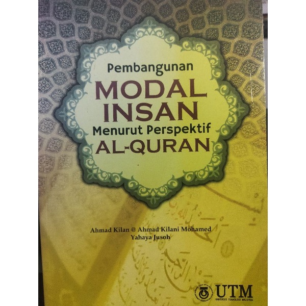 Pembangunan Modal Insan Menurut Perspektif Al-Quran (UTM PRESS ...