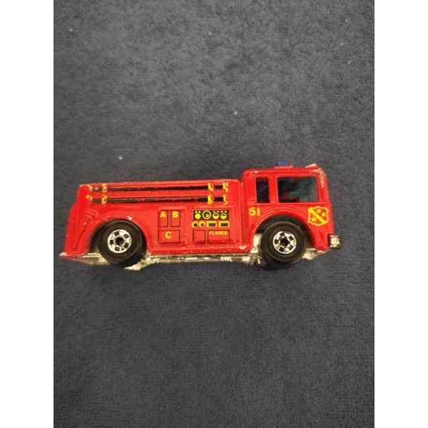 Fire Truck Emergency BW - Hot Wheels | Shopee Malaysia