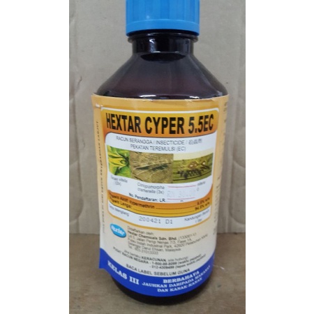 hextar cyper 5.5ec - serangga yang mengawal serangga secara sentuhan ...