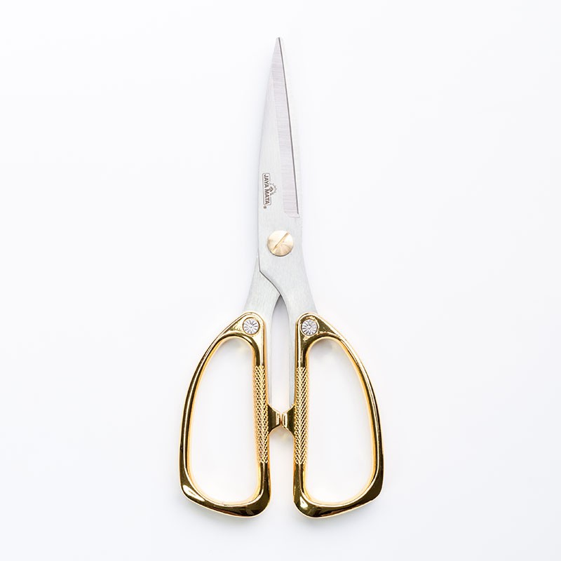 JAYA MATA Gold Plated Stainless Steel Multipurpose Scissor (7.7") JM340 ...