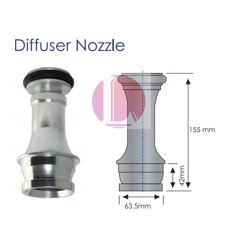Fire Hydrant Diffuser Nozzle bomba (2½" or 65mm) | Shopee Malaysia