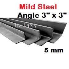 [Local Ready Stock] Mild Steel ANGLE BAR Besi Mild Steel size 3" x 3 ...
