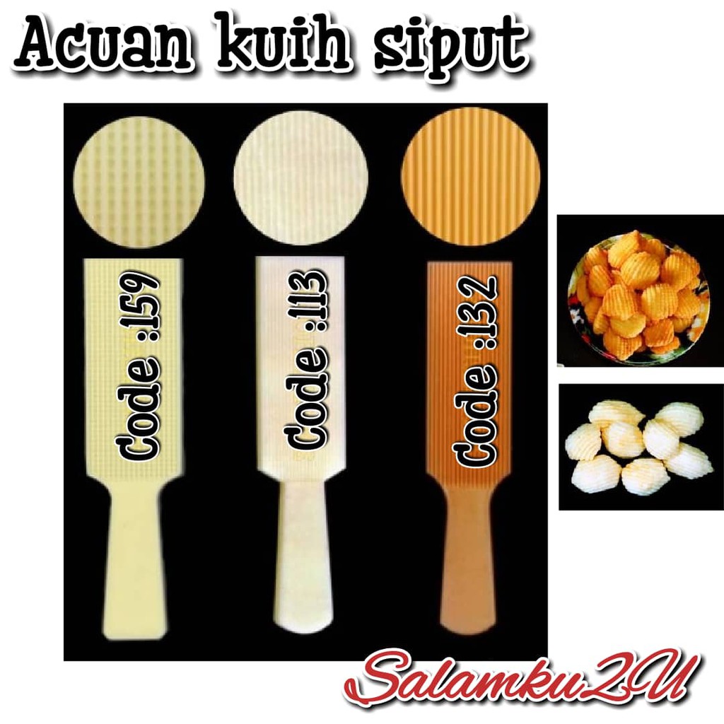 ACUAN PLASTIK KUIH SIPUT | Shopee Malaysia