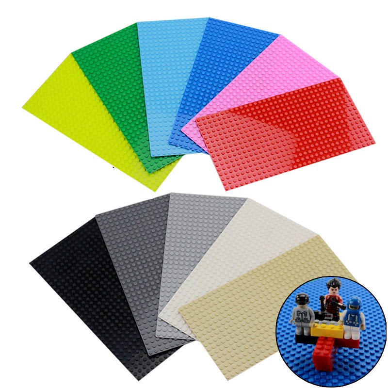 LEGO Compatible Building Block Base Plate 16x32 Studs Classic Bricks ...