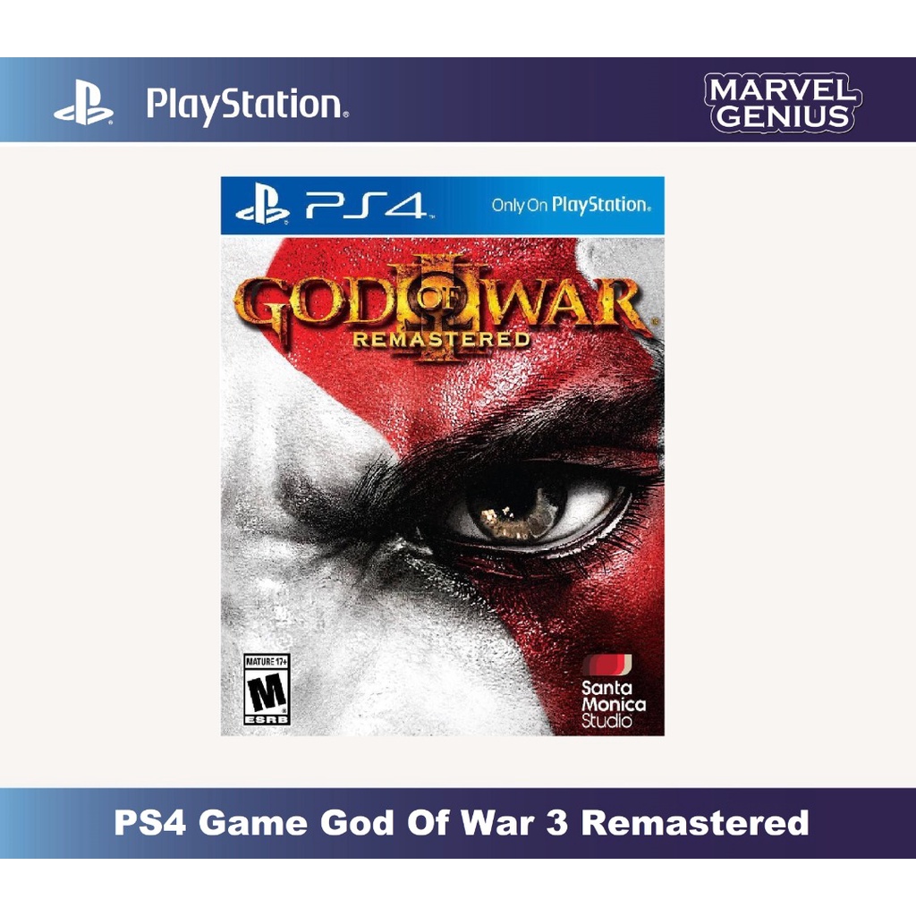 PS4 GAME God Of War 3 | GOD OF WAR III I GOW 3 REMASTERED (ENG/CHINESE ...