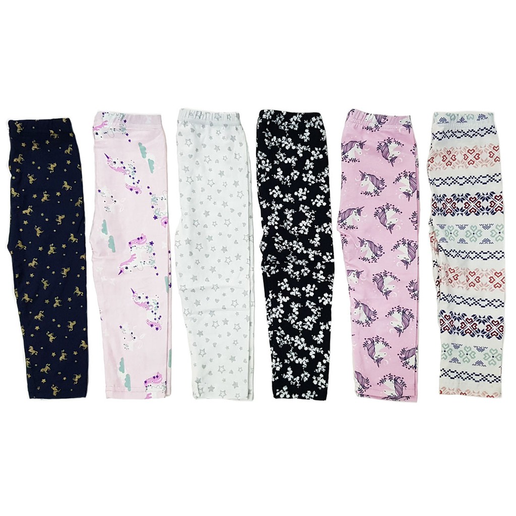 KIDS Legging Kanak-kanak seluar legging budak cotton spandex kartun ...