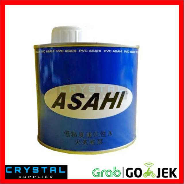 Canned Asahi GLUE 400 grams / PVC Asahi Paralon Pipe Glue 400 grams ...