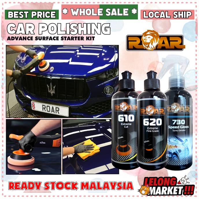 Roar Set 610 620 730 Extreme Fine Grader Advance Finishing Polishing ...