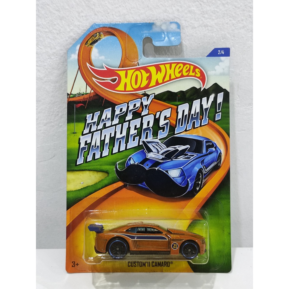 Hot Wheels Custom '11 Camaro Happy Father Day (Blister got dent ...