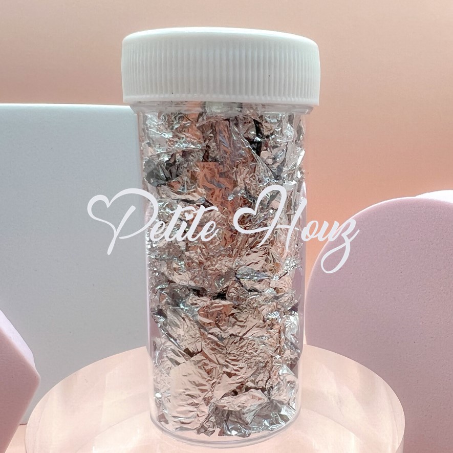 [Petite Houz] Decorating Gold Flake Foil Silver Rose Gold Sprinkle ...
