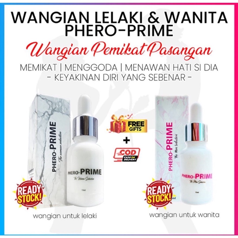 (FREE SHIPPING )Phero Prime For Men & Phero Prime Pink For Women ...