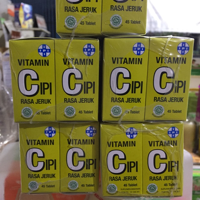 Cipi Vitamin Orange Contents 12 pcs @ 45 Tablets | Shopee Malaysia