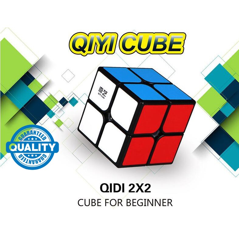 Brand Genuine QiYi cube 2x2/3x3 Super Smooth Fast Speed Magic cubes ...