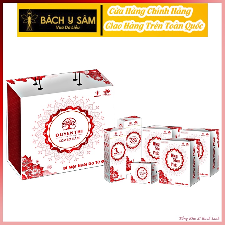 Combo Slingshotm Bach Y Sam: 1 Facial Cleansing Powder, 1 Hot Mask, 1 Essence 03 Plus 45ml, 3 ...