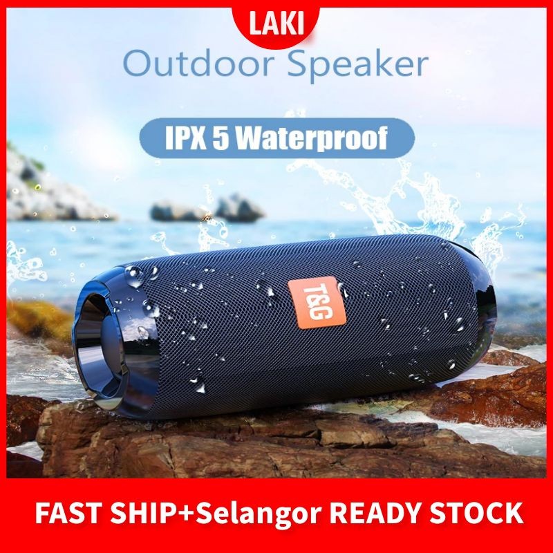 🔥HOT TG117🔥Bluetooth Speaker Outdoor 1200MAH Waterproof Loudspeaker ...