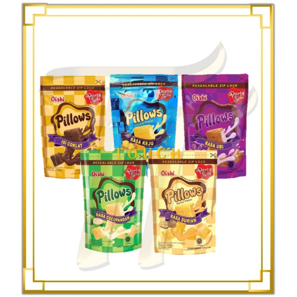 Oishi Pillow Coklat / Keju / Ubi (110g) HALAL - | Shopee Malaysia