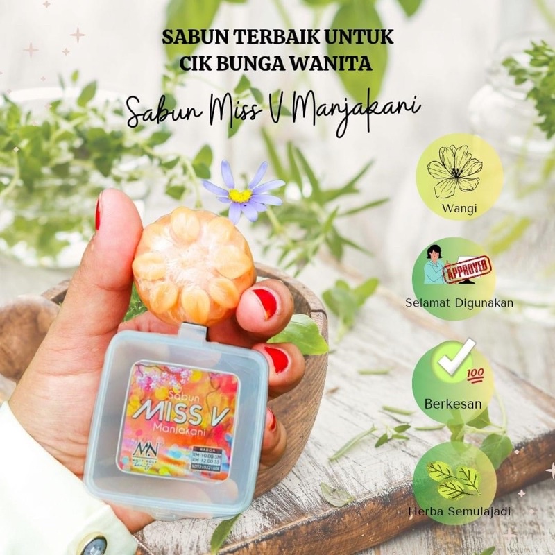 SABUN MISSV MANJAKANI| SABUN TUNJUK LANGIT | Shopee Malaysia