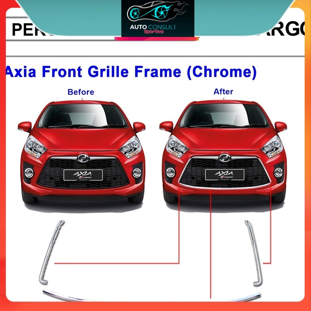 Perodua Axia 2014 (SE Special Edition Model ONLY) Front Bumper Center ...