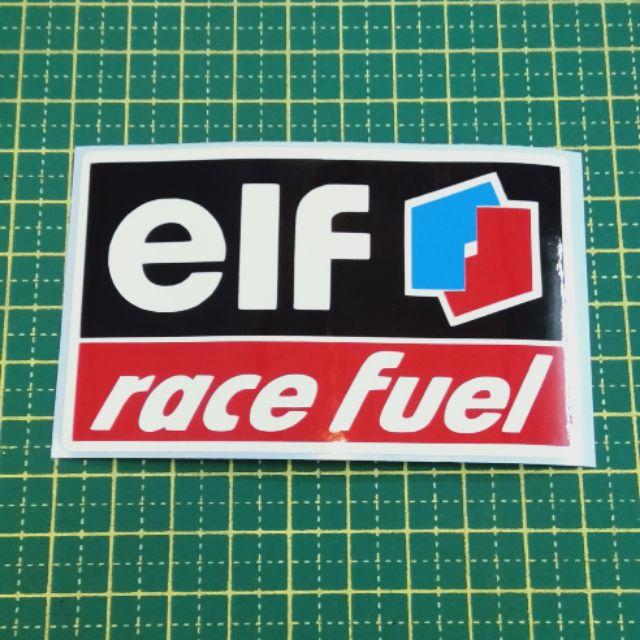 Stiker kereta. Stiker Motor. Stiker Elf Race Fuel | Shopee Malaysia
